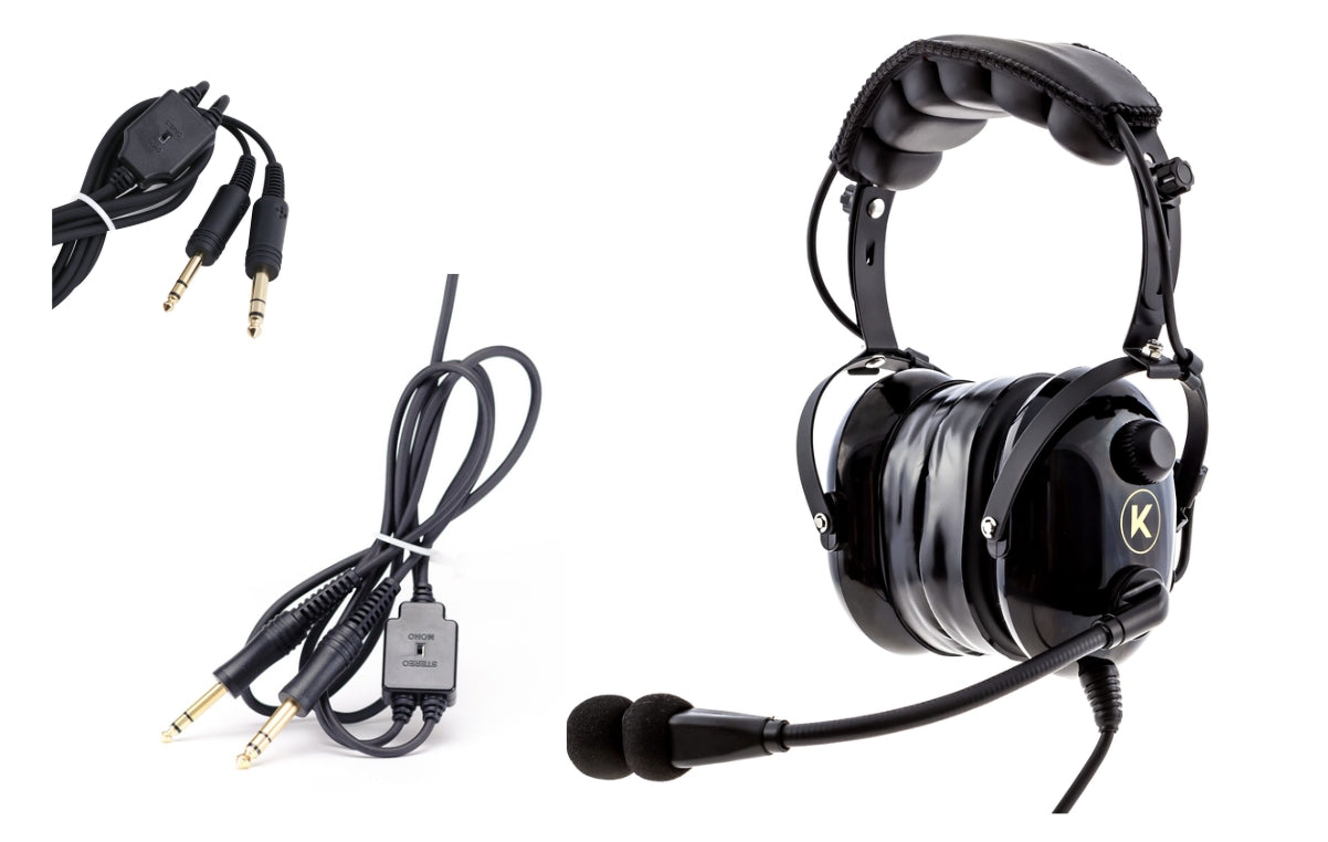 Why Do Aviation Headsets Have Two Plugs | Explained – KORE HEADSET LLC