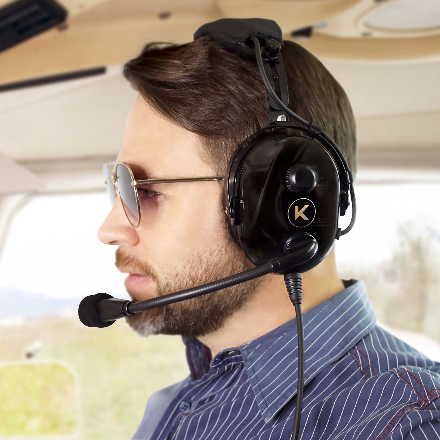 KORE Aviation KA-1 Headset | Pilot & Aviation Headset | Case Included ...